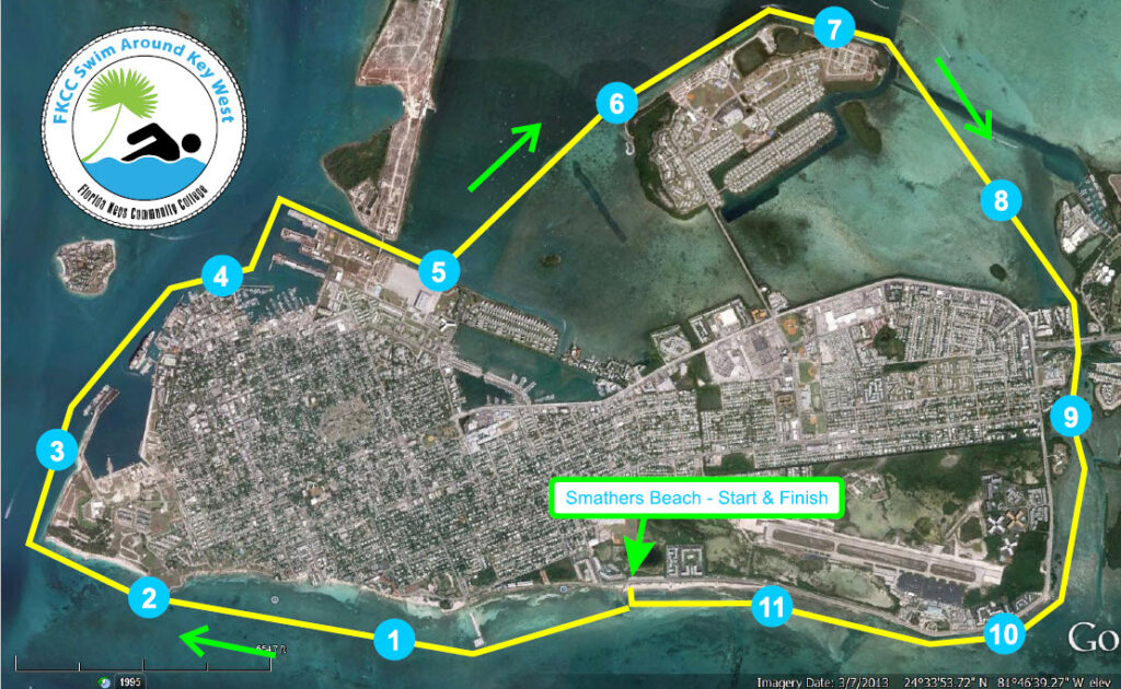 The Swim Around Key West - Don Muchow